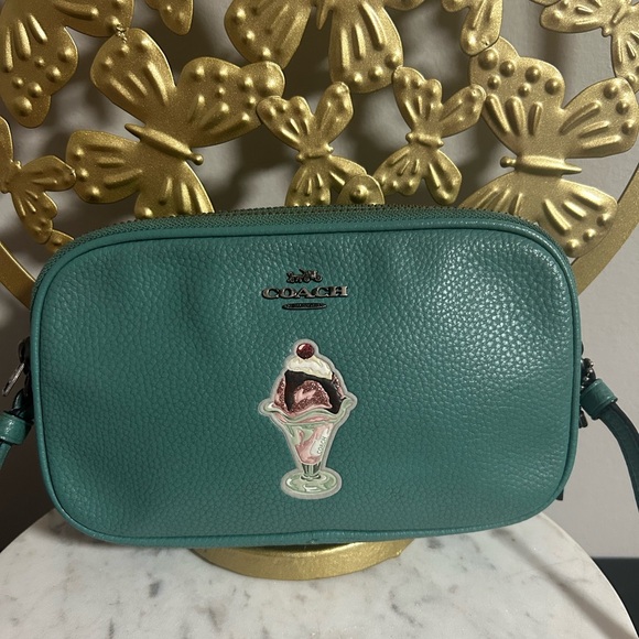 Coach | Bags | Coach Ice Cream Sundae Crossbody Bag In Blue Green ...